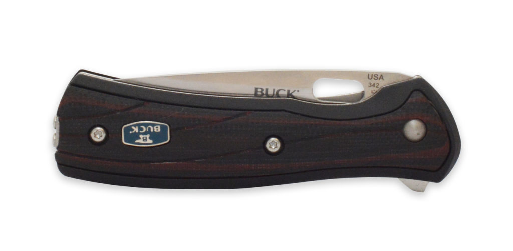 Buck Knives 342 Vantage Pro Plus Black/Red G10 BOS S35VN Folding Knife ...