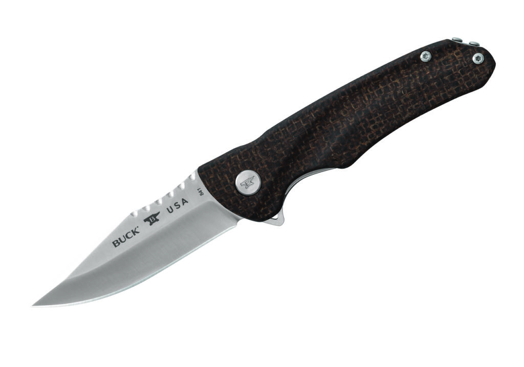 Buck Knives 841 Sprint Pro Ball Bearing Flipper S30V Micarta W/ Clip ...
