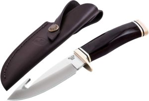 Buck Knives 191 Zipper Guthook Fixed Blade Knife W/ Sheath 0191BRG ...