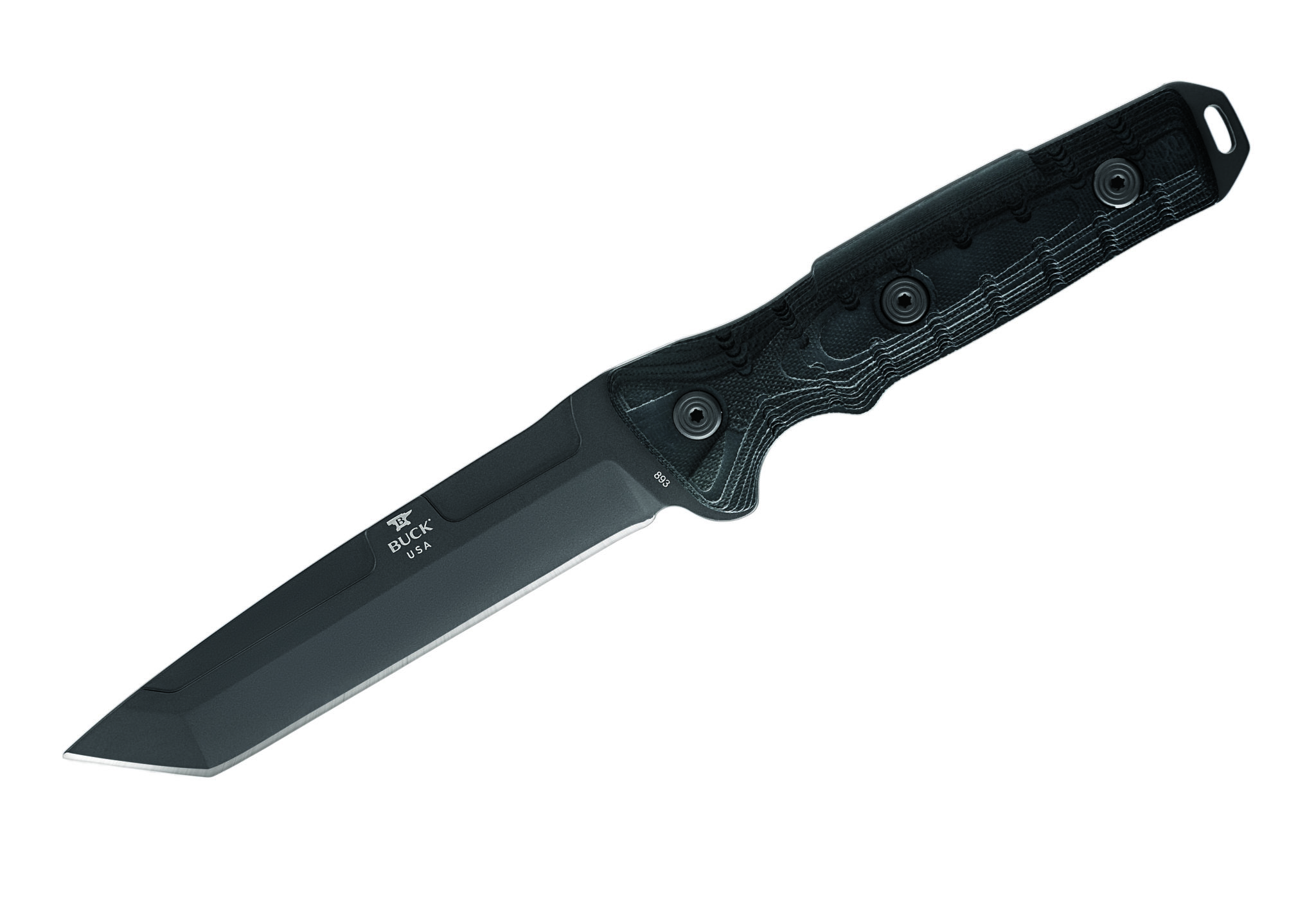 Buck Knives 893 Sniper Grey Ground Combat Knife (GCK) Tanto 893BKS-B ...