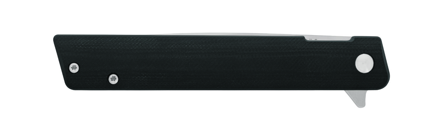 Buck Knives 256 Decatur Black G10 Flipper Folding Knife W/ Clip 0256BKS ...