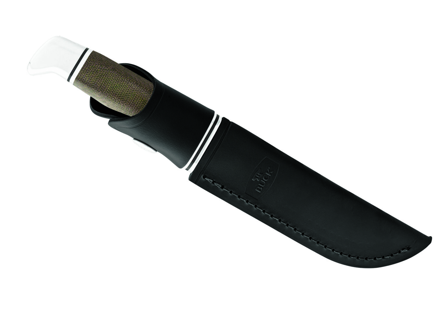 Buck Knives 105 Pathfinder Pro Fixed Blade Knife 5″ S35VN Blade, Green ...