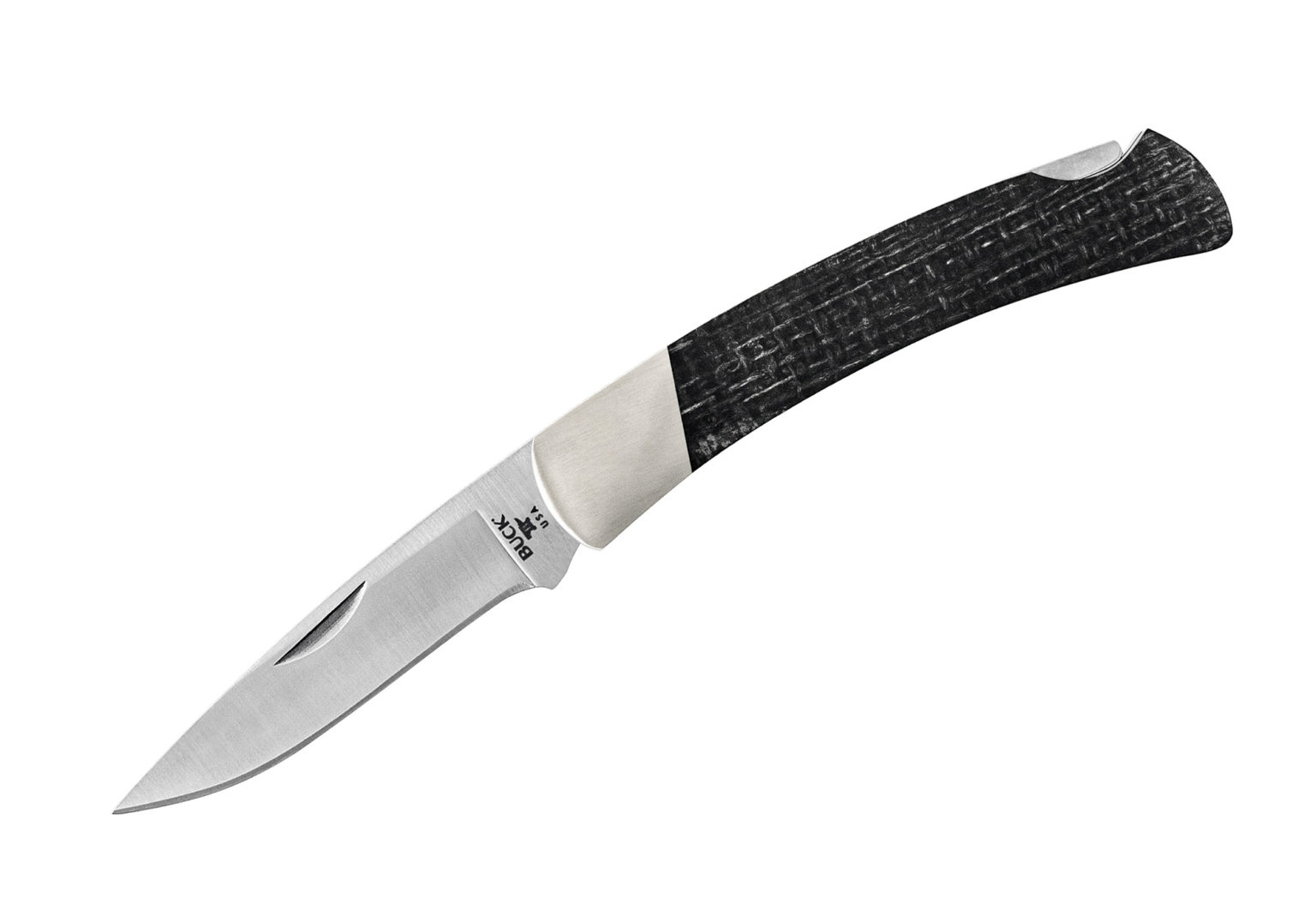 Buck Knives 501 Squire Legacy Series, 2.75″ S35VN Blade, Black Burlap ...