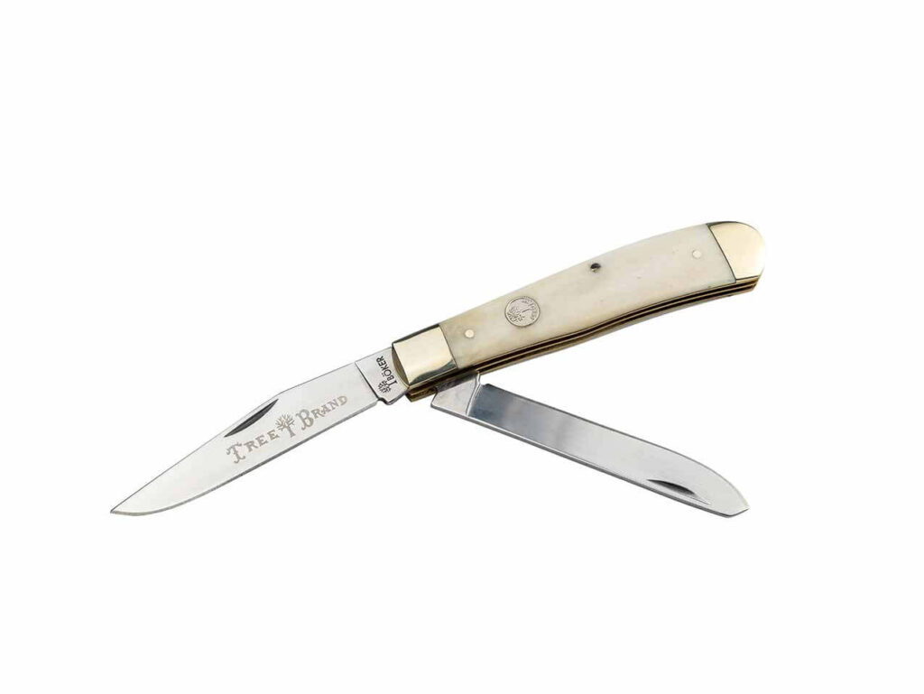 Boker Manufaktur Traditional Series 2.0 Trapper Pocket Knife, Smooth ...