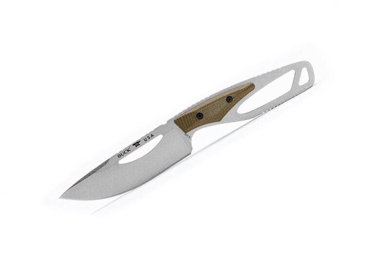 Buck Knives 631 Paklite Field Pro, Green Micarta Handle, 4″ S35VN Fixed ...