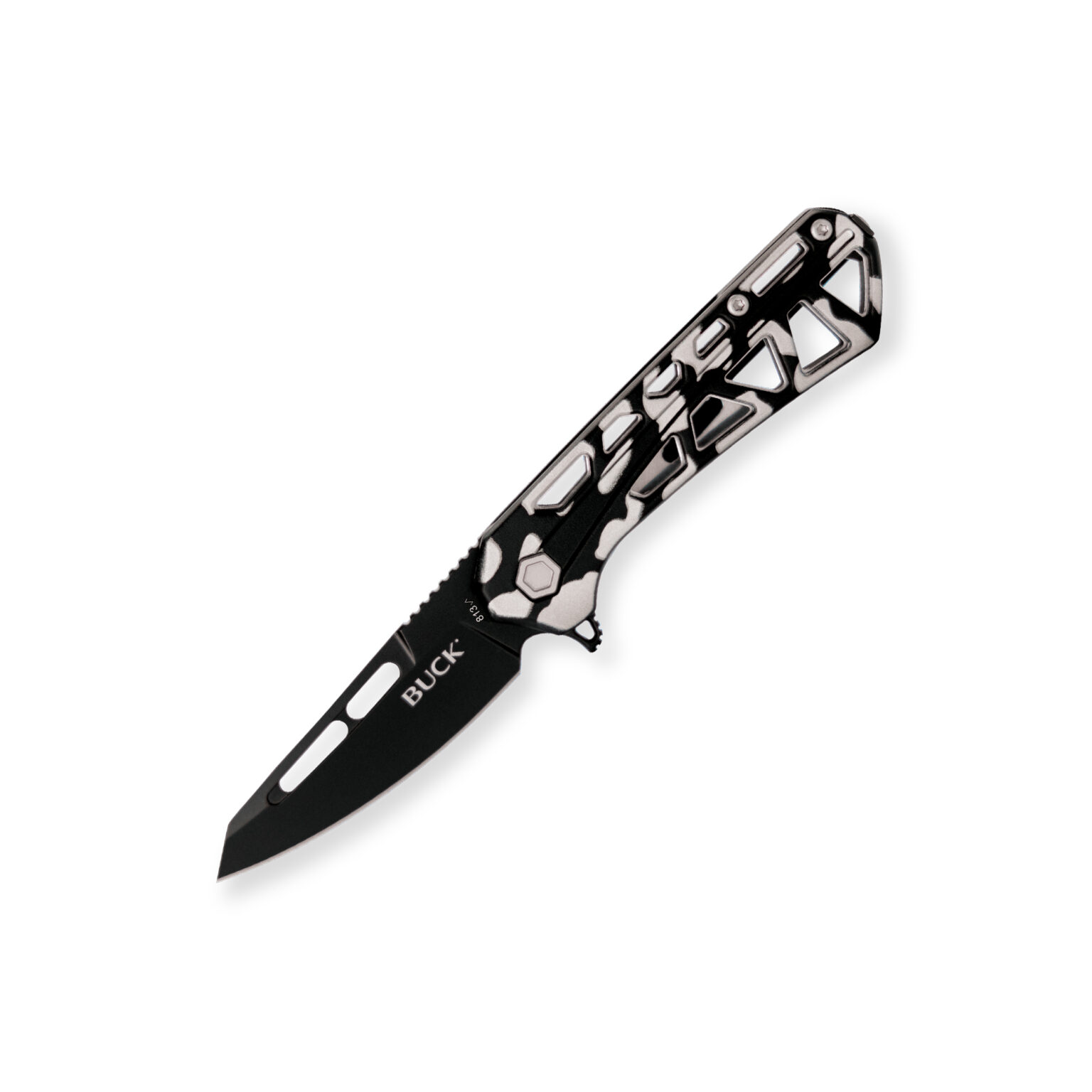 Buck Knives 813 Mini Trace Ops Folding Knife, 2.43″ 7Cr17 Tanto Blade ...