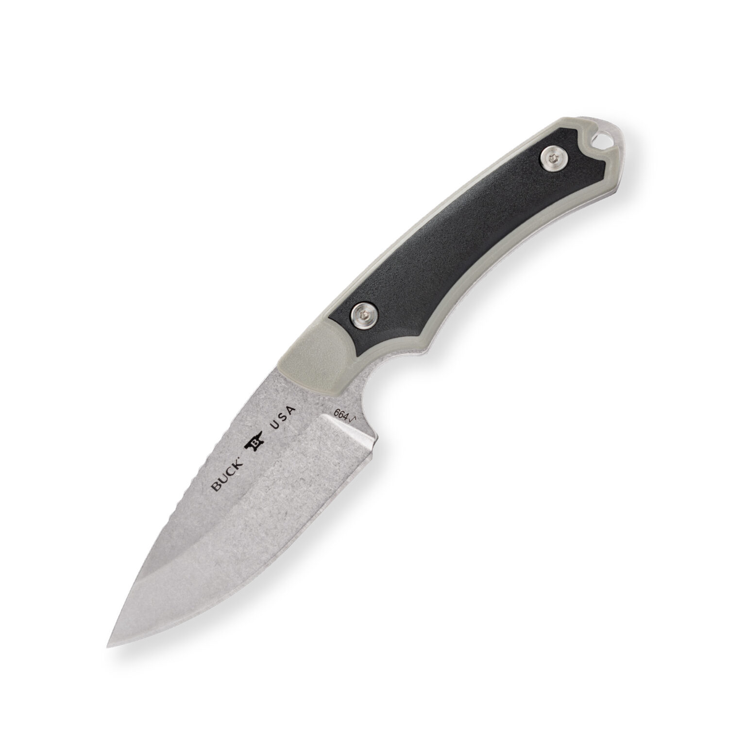Buck Knives 664 Alpha Hunter Select, Gray GFN/Versaflex Handle, 3.6 ...