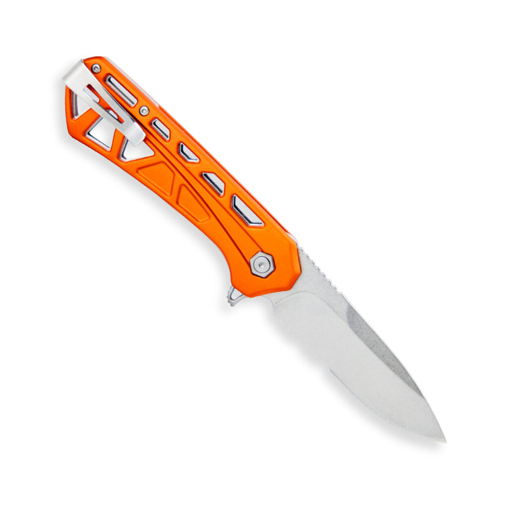 Buck Knives 812 Trace Folding Knife, 3.23″ 7Cr17 Partially Serrated ...