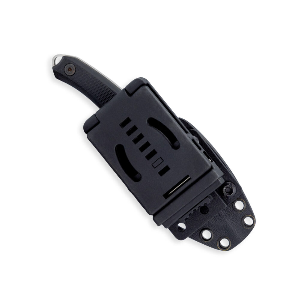 Buck Knives 662 Alpha Scout Elite, Textured Black G-10 Handle, 2.875 ...