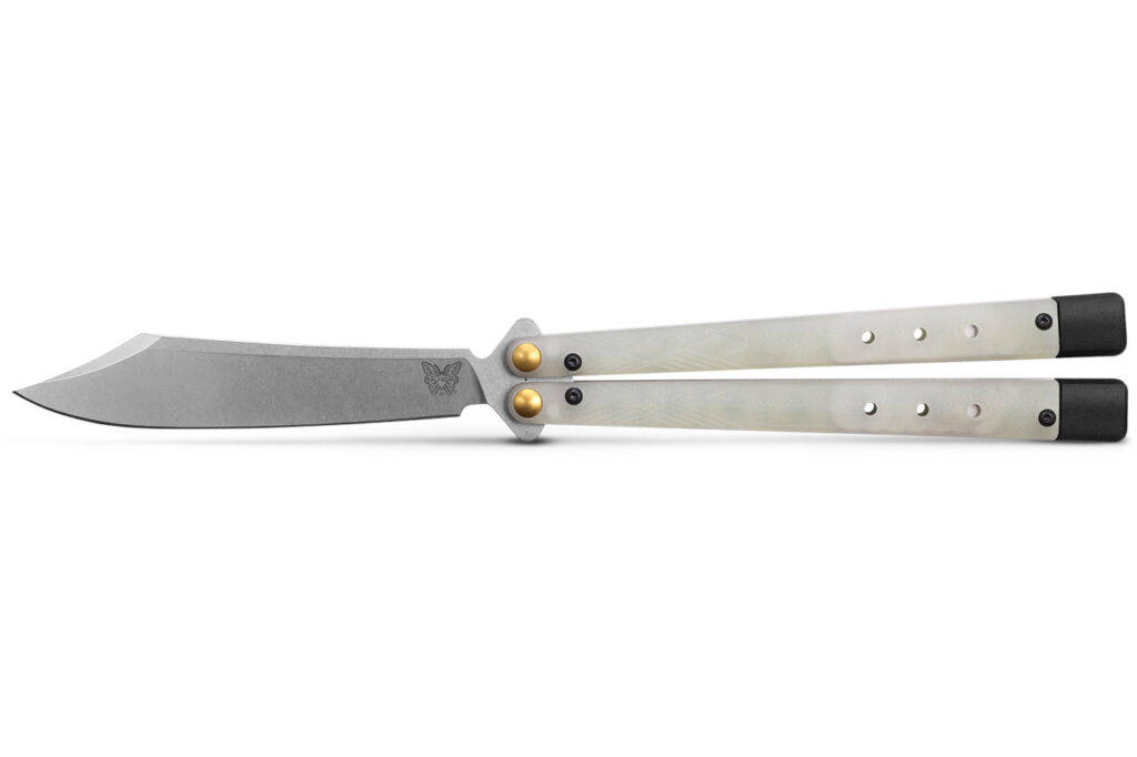 Benchmade 99 Necron Balisong Butterfly Knife, 4.59″ CPM-S30V Satin ...