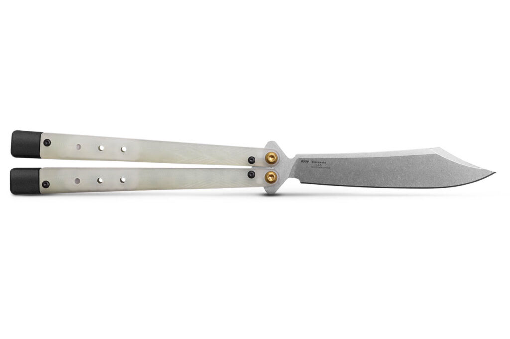 Benchmade 99 Necron Balisong Butterfly Knife, 4.59″ CPM-S30V Satin ...