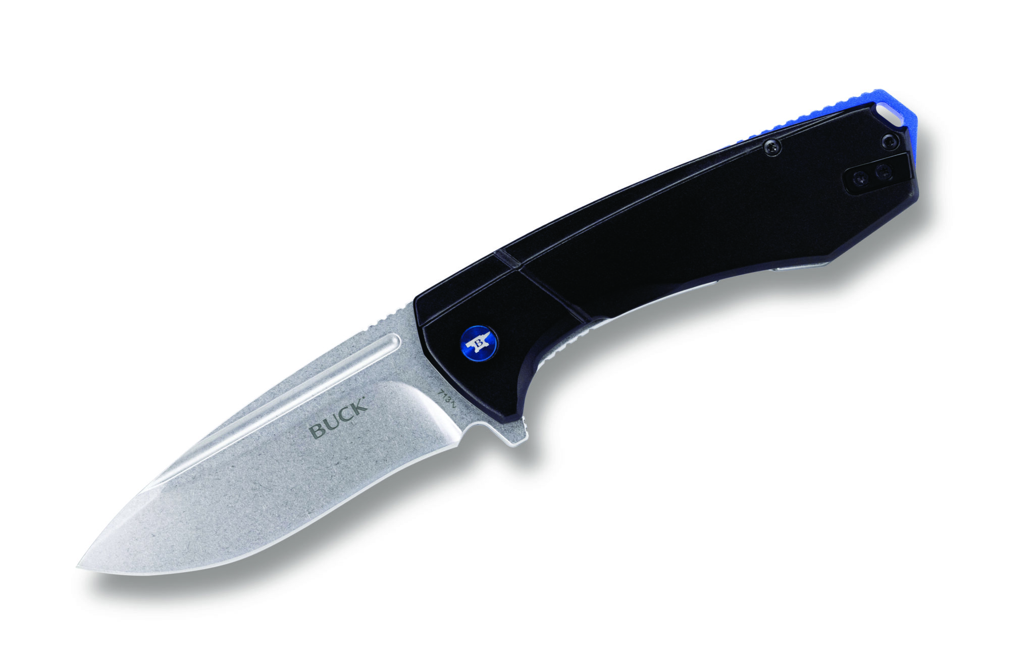 Buck Knives 713 Ruckus Framelock Flipper Folding Knife, 3.5″ D2 Drop ...