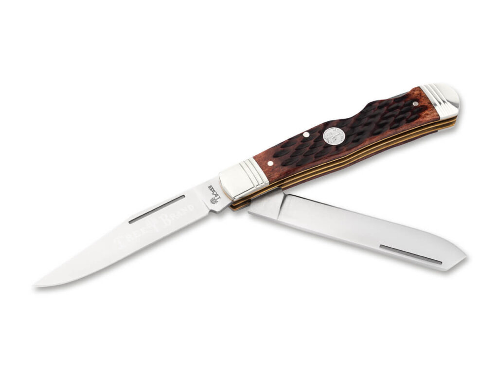 Boker Manufaktur Traditional Series 2.0 Double Lock Trapper Pocket ...