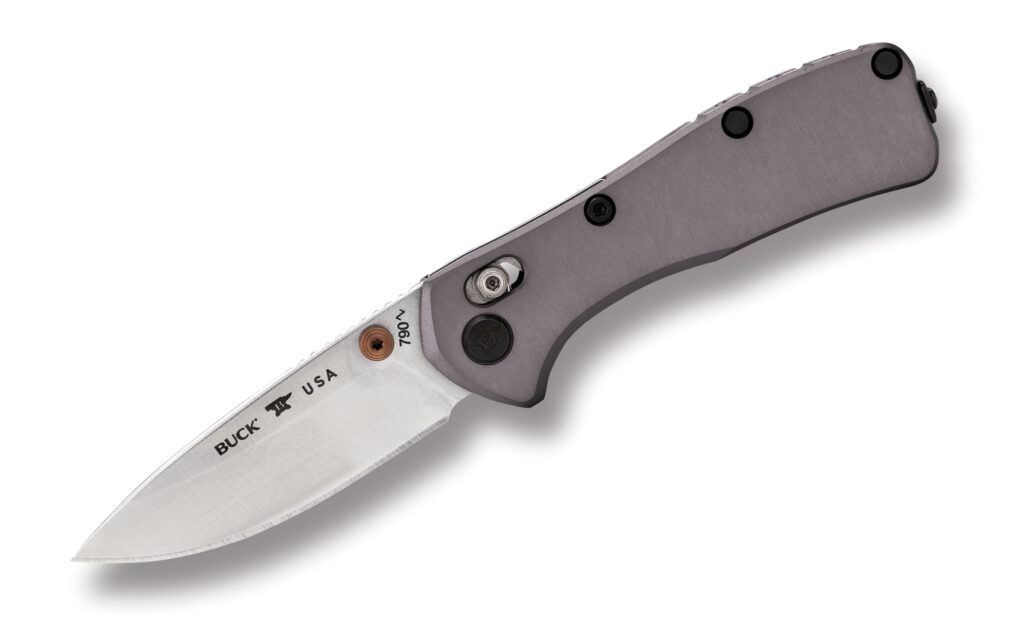 Buck Knives 790 Mini Range Elite Cross Bar Lock Folding Knife, 2.6 ...